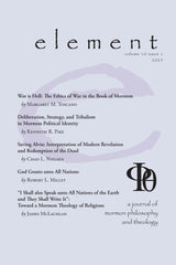 Element, Volume 10, Issue 1 (2025) - Greg Kofford Books